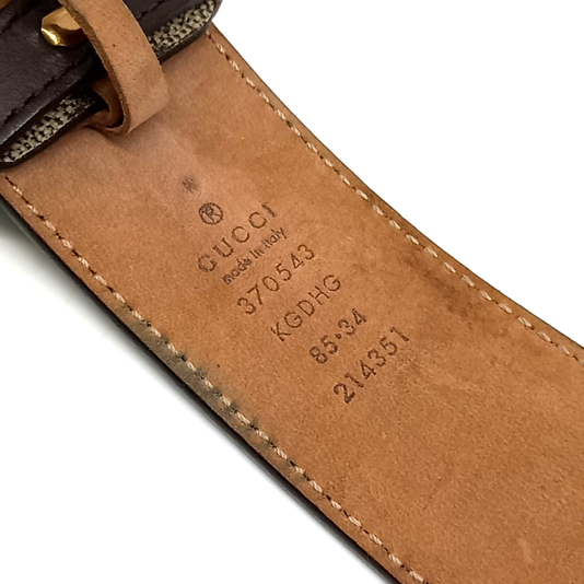 구찌 PVC 벨트 (370543) - 구구스 정품