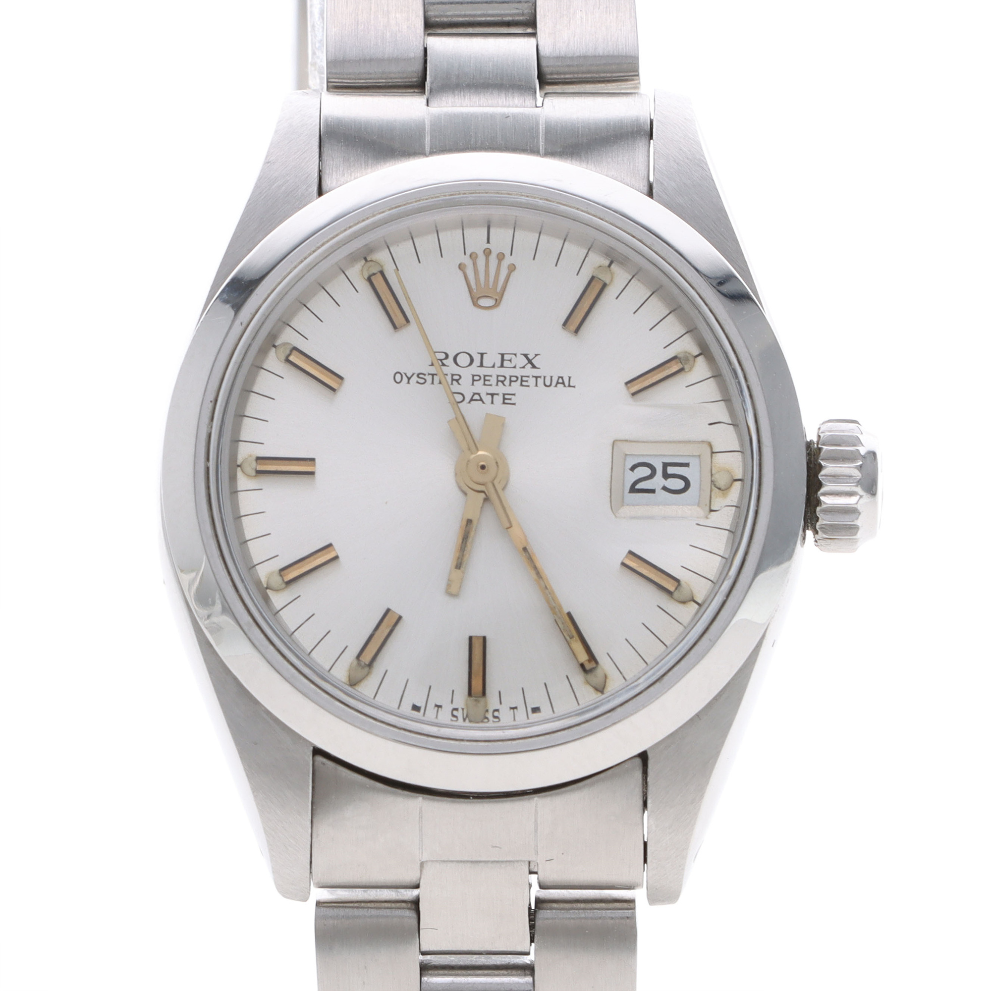 롤렉스 데이트 스틸 시계 (6916) - 구구스 정품