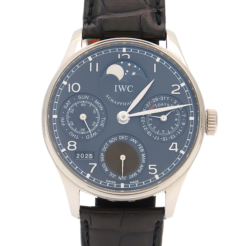 IWC 포르투기저 퍼페추얼 캘린더 골드 시계 (IW502218) - 구구스 정품