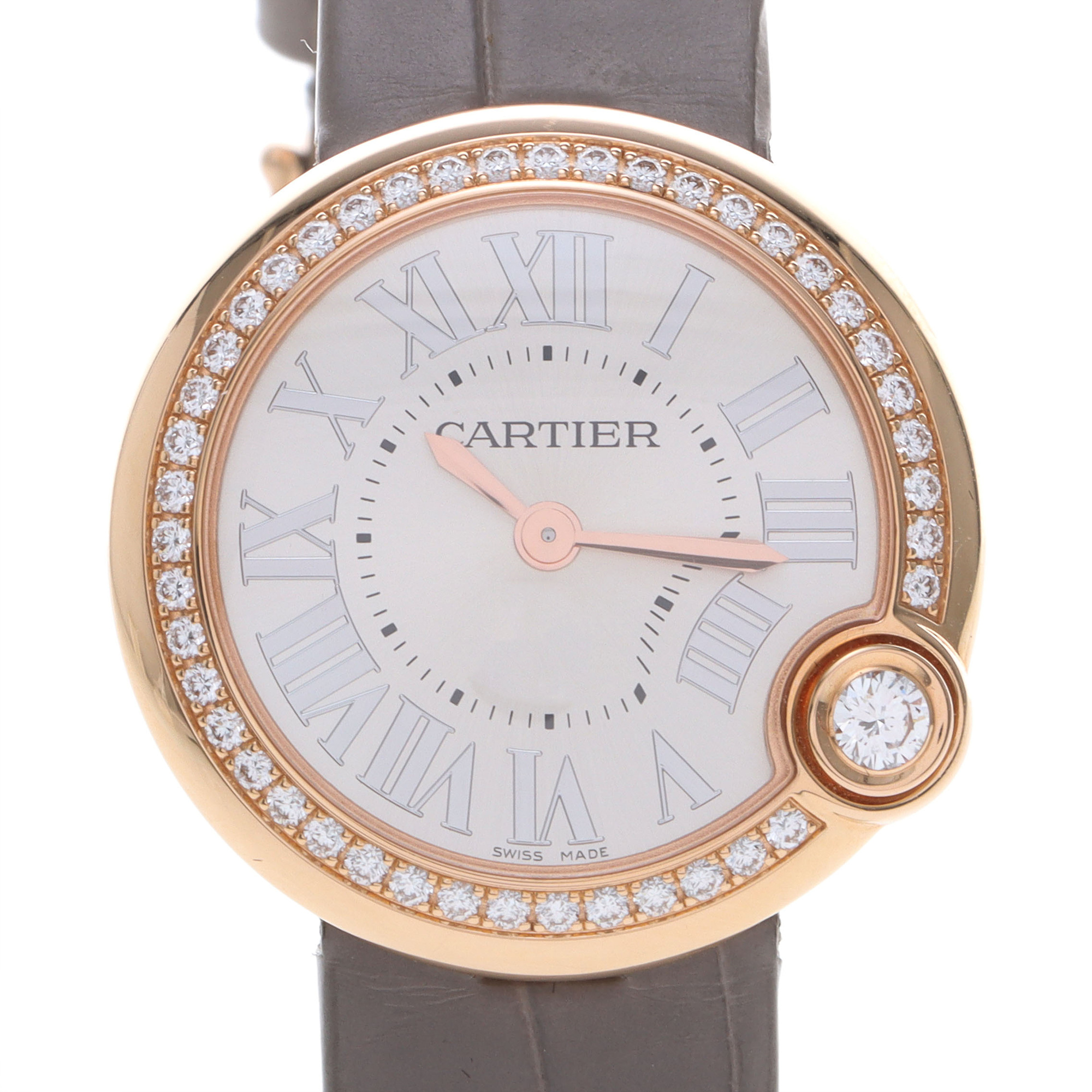 까르띠에 발롱블랑 다이아 골드 시계 (WJBL0008) - 구구스 정품