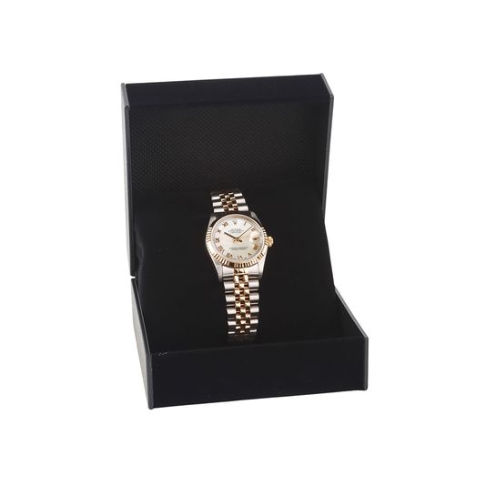 로렉스 68273 데이저스트 31 콤비 펄 자개판 로만 MOP다이얼 여성용시계 35214 - 구구스 정품