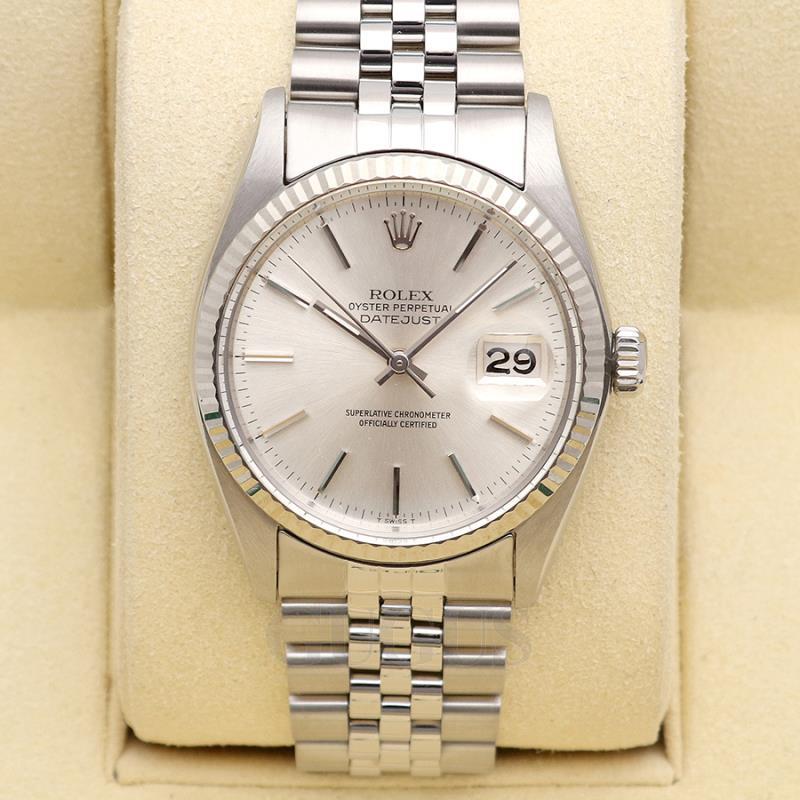 롤렉스 데이저스트 실버 36미리 스틸 1978년 남자 탄생시계(16014) - 구구스 정품