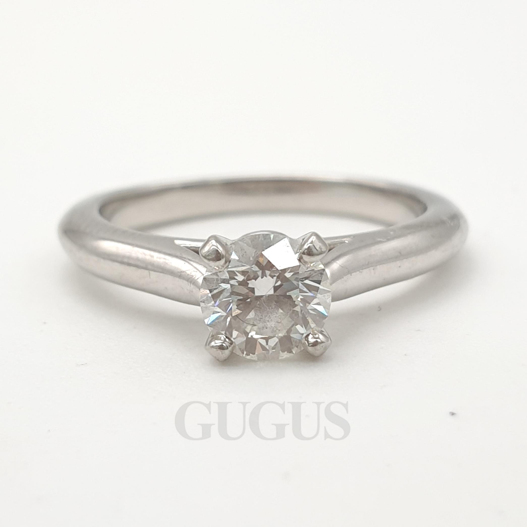 까르띠에 0.53ct 다이아 반지 - 구구스 정품