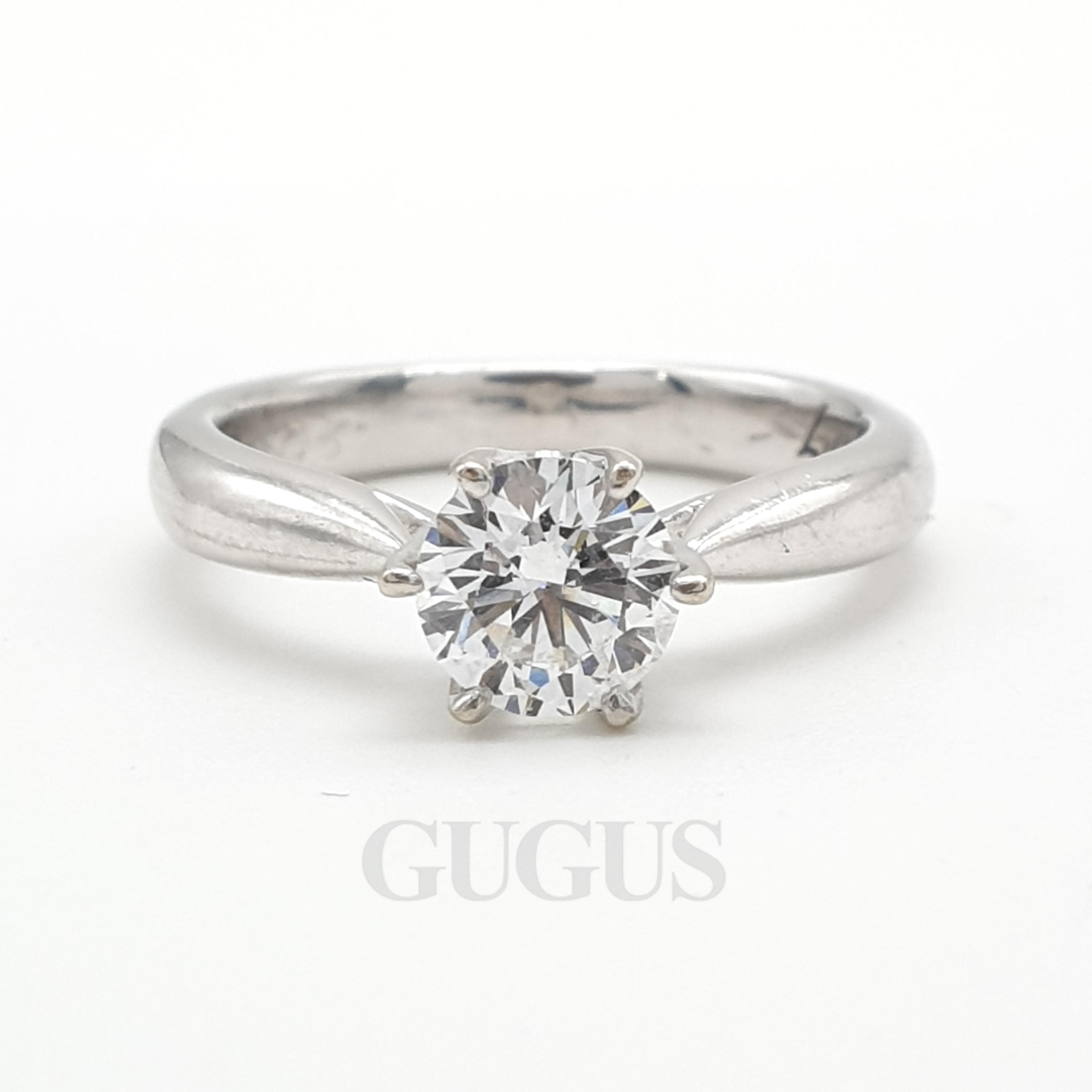 GIA 0.74ct 다이아 반지 - 구구스 정품